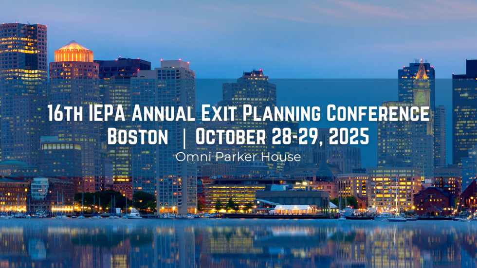 2025 Annual Exit Planning Conference - International Exit Planning ...